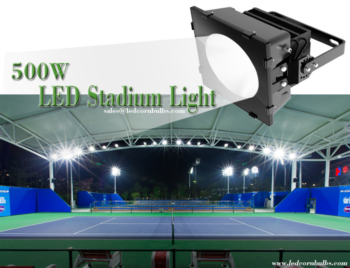 How to prove 500W LED stadium light can replace 1500W metal halide lamp ...